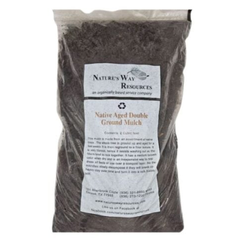 Native Aged Double Ground Mulch - Nature's Way Resources